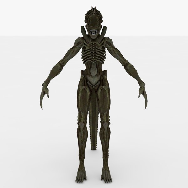 Alien warrier Rigged and Animated3D模型 - TurboSquid 1907628