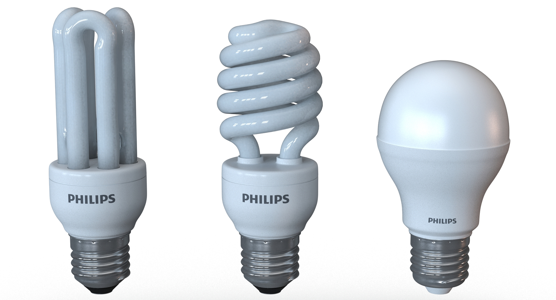 light bulbs philips 3d max