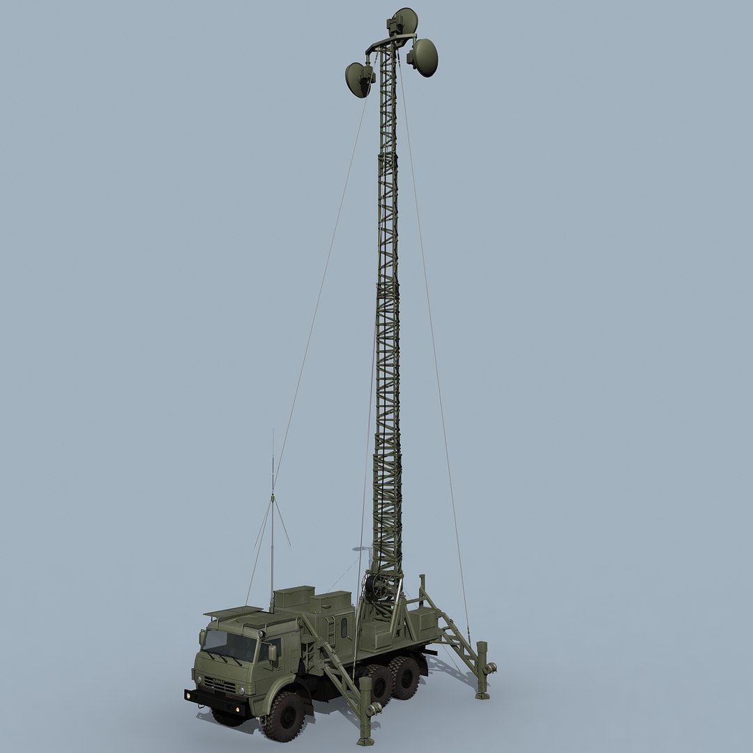 3D R-416GM Granit-M Radio-Relay Station - TurboSquid 2220004