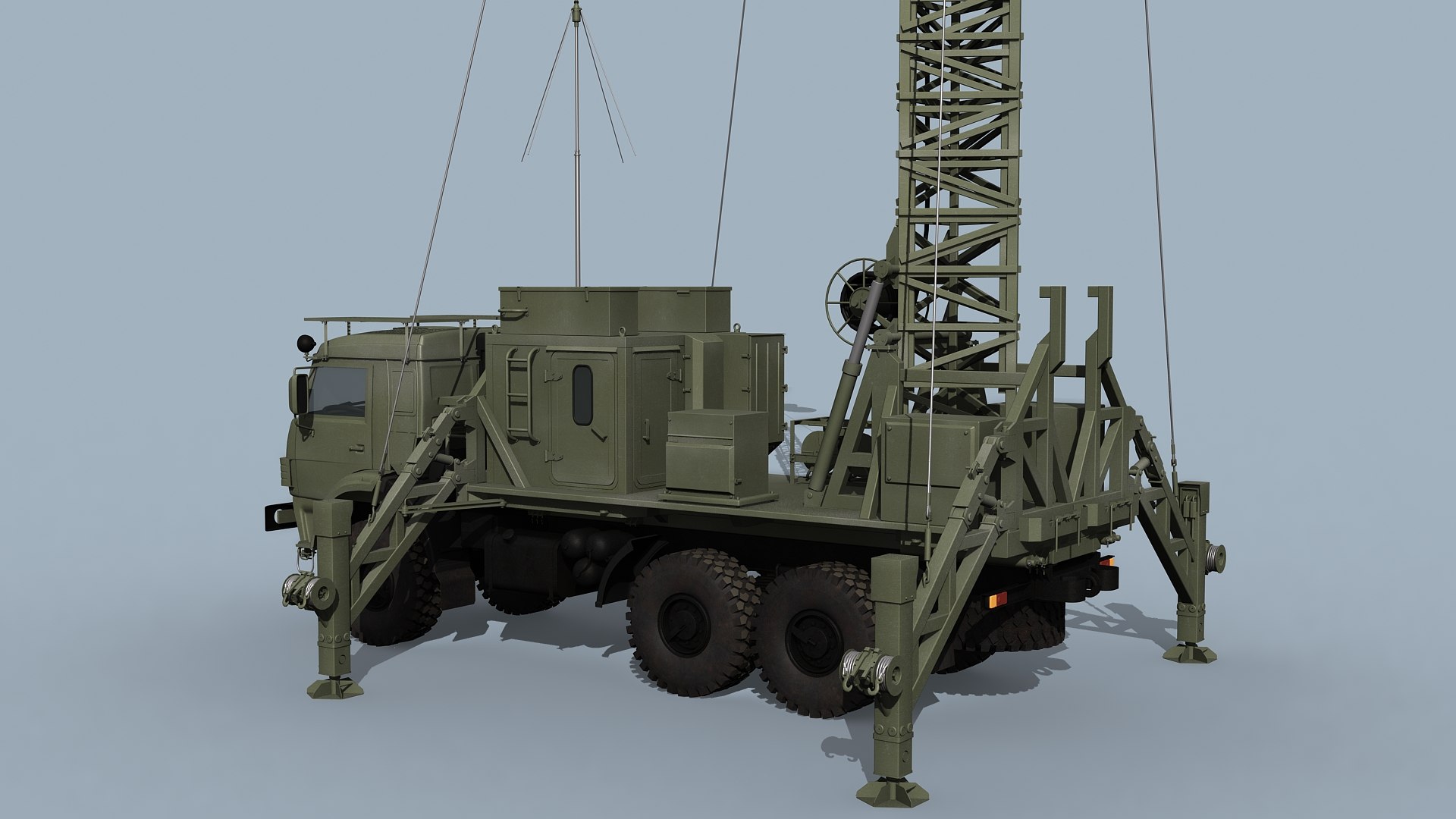 3D R-416GM Granit-M Radio-Relay Station - TurboSquid 2220004