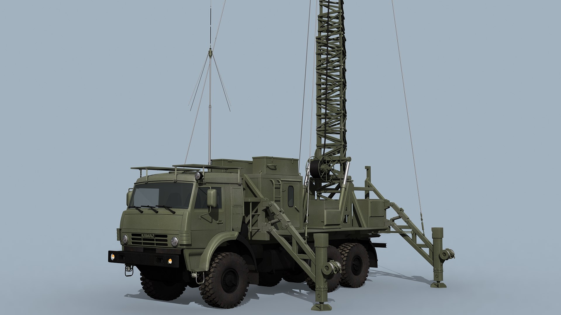 3D R-416GM Granit-M Radio-Relay Station - TurboSquid 2220004