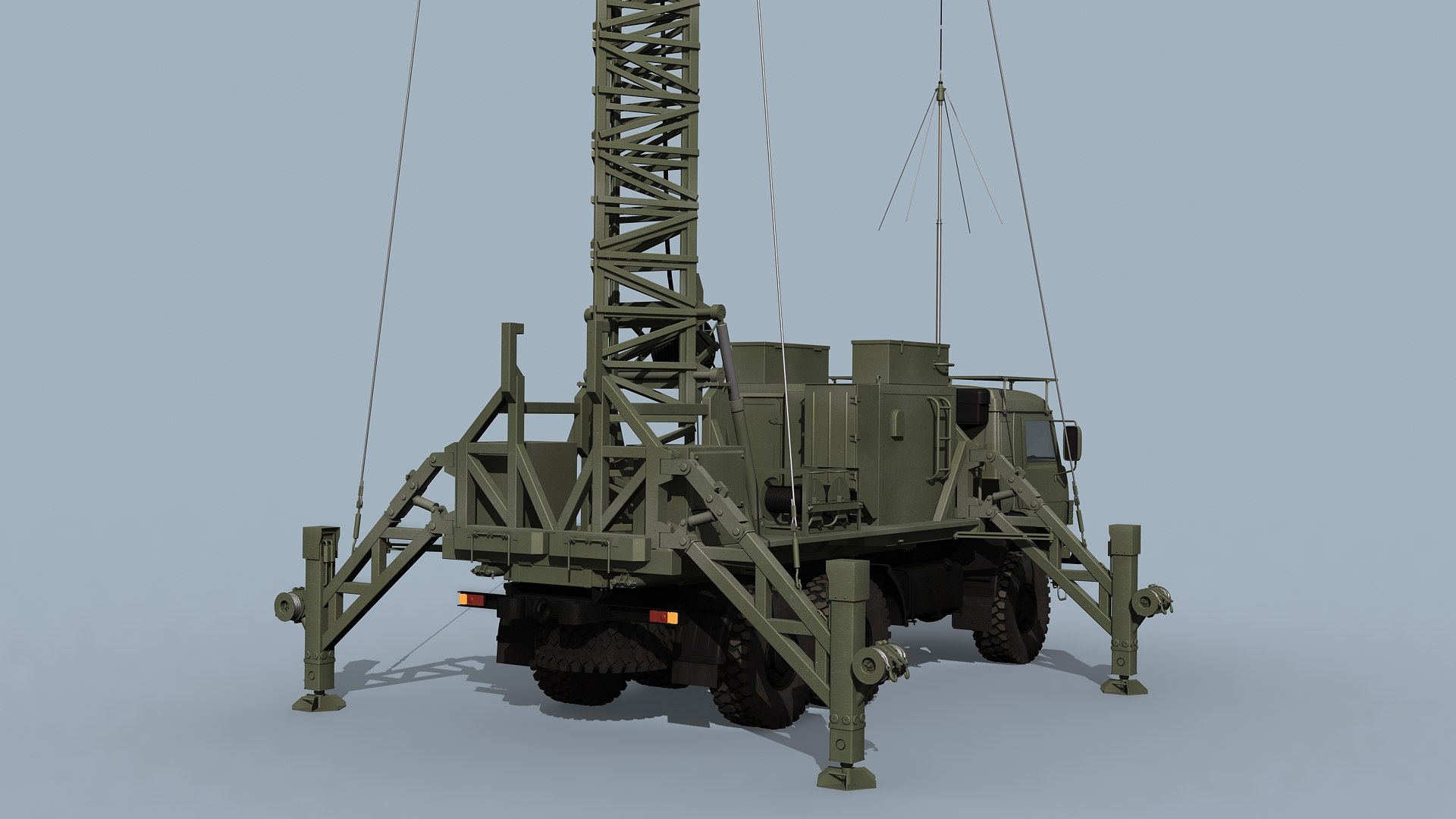 3D R-416GM Granit-M Radio-Relay Station - TurboSquid 2220004