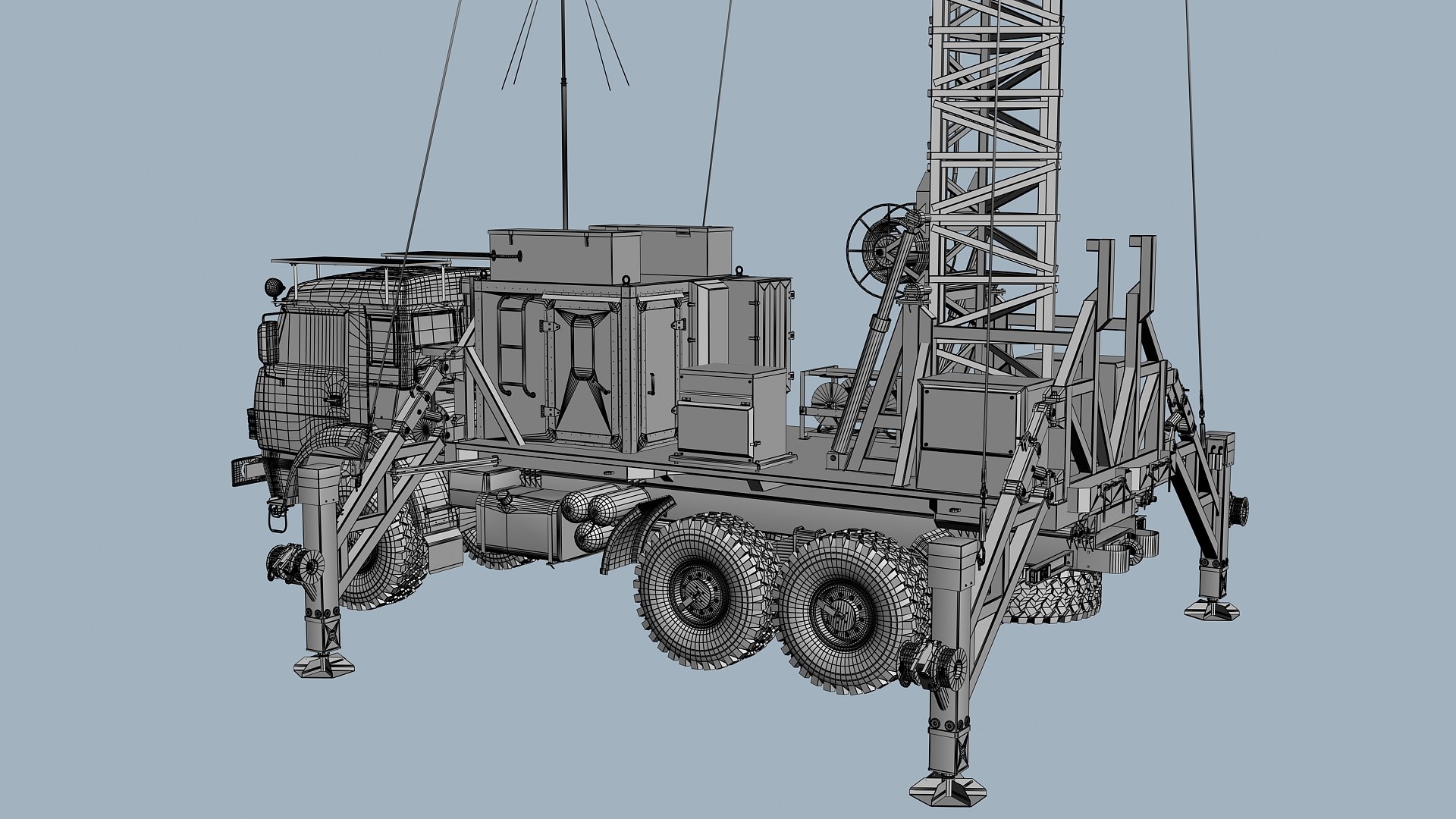 3D R-416GM Granit-M Radio-Relay Station - TurboSquid 2220004