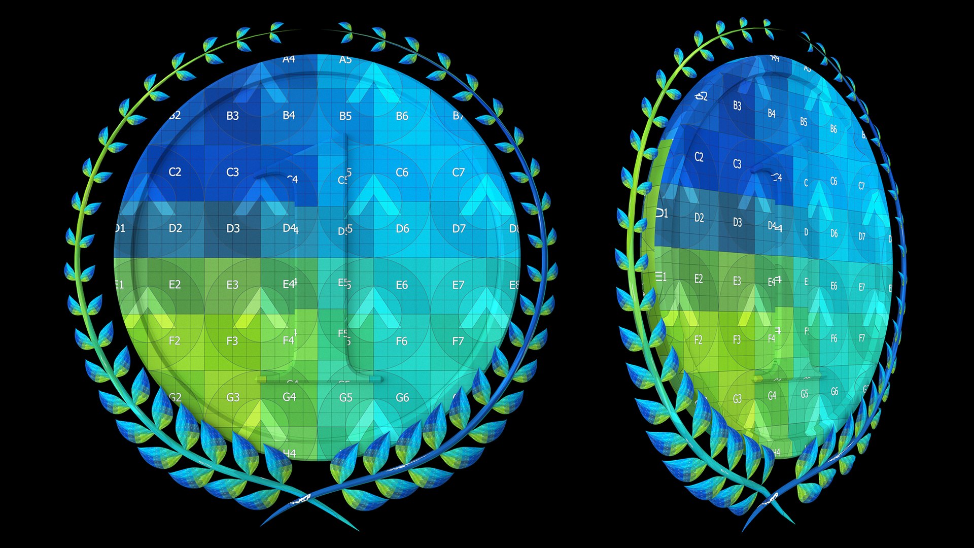 3D gold medal model - TurboSquid 1702230