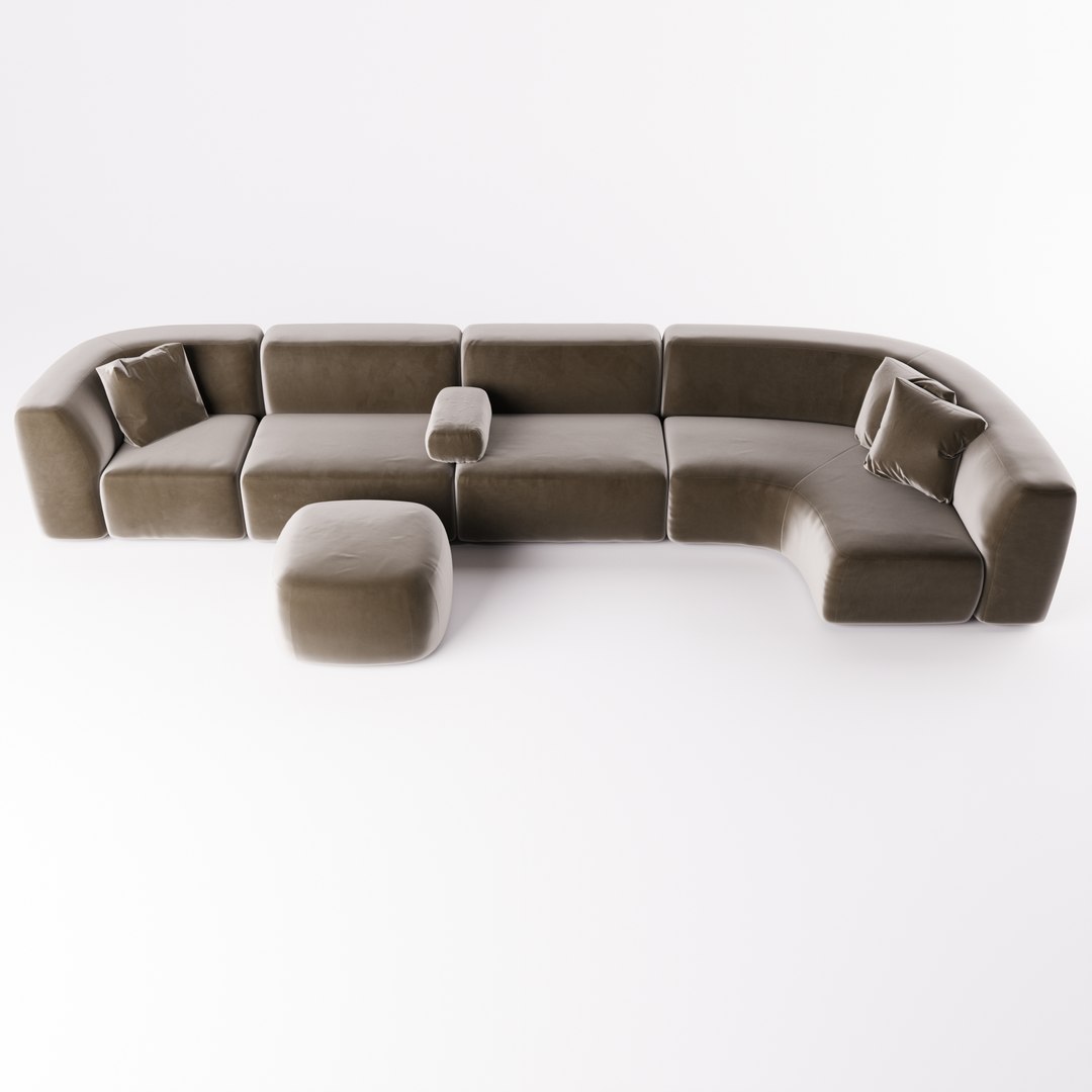 Bo Sofa Piet Boon 3D Model - TurboSquid 1651158