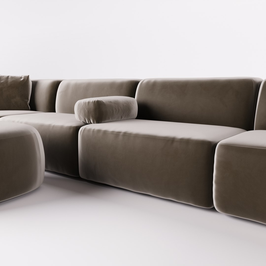 Bo Sofa Piet Boon 3D Model - TurboSquid 1651158