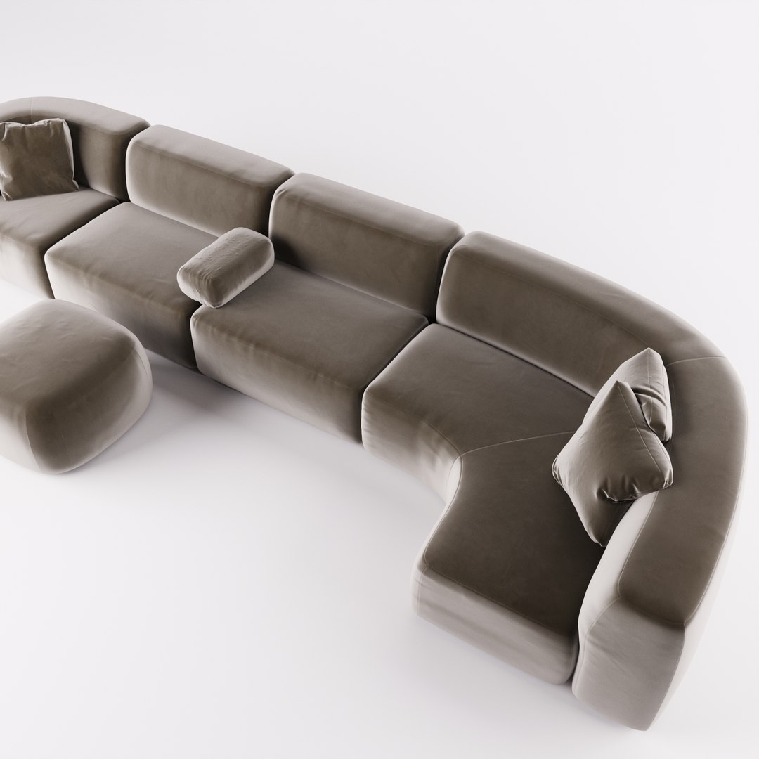 Bo Sofa Piet Boon 3D Model - TurboSquid 1651158