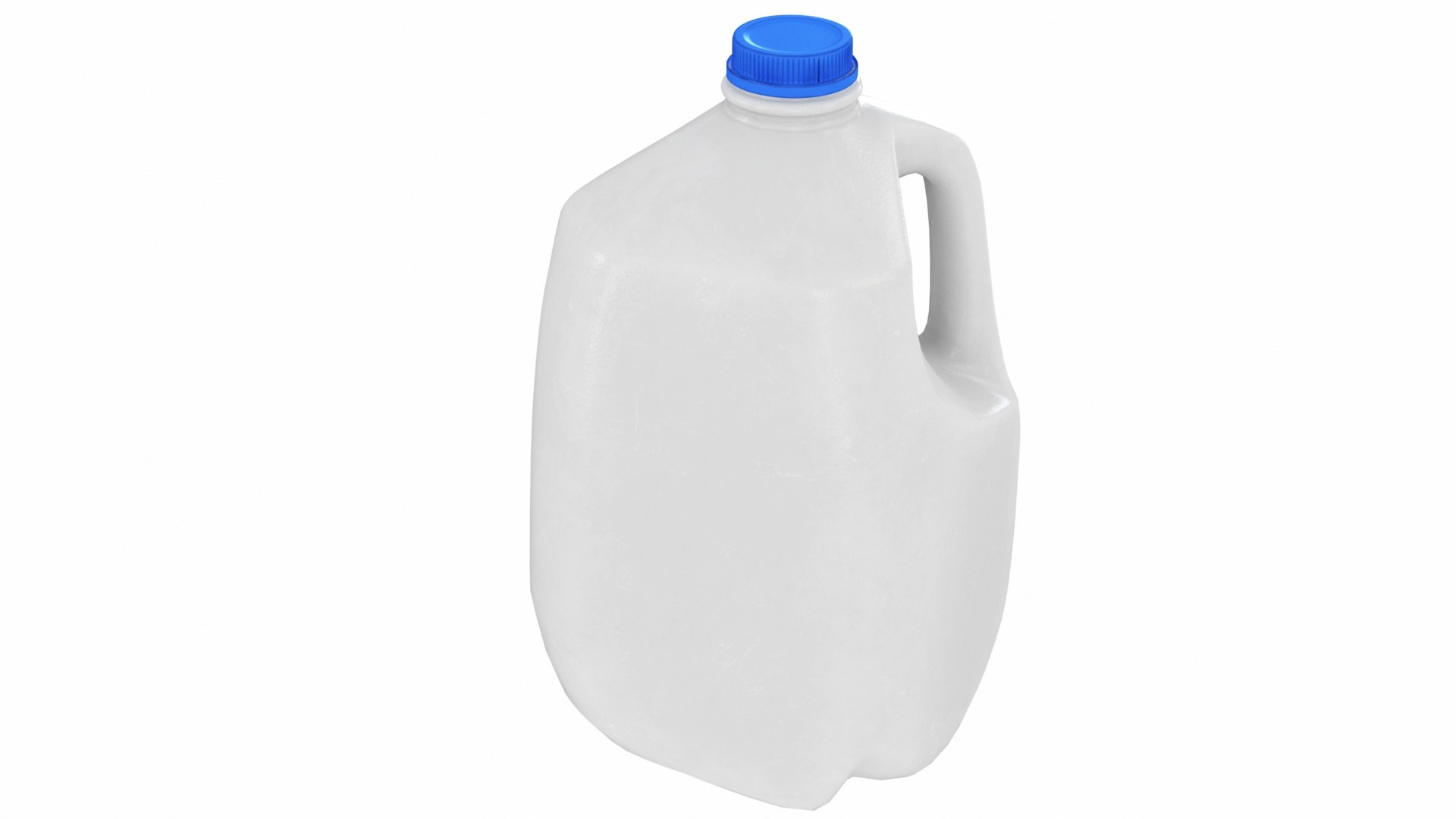 3D Plastic Milk Carton Gallon - TurboSquid 2044048