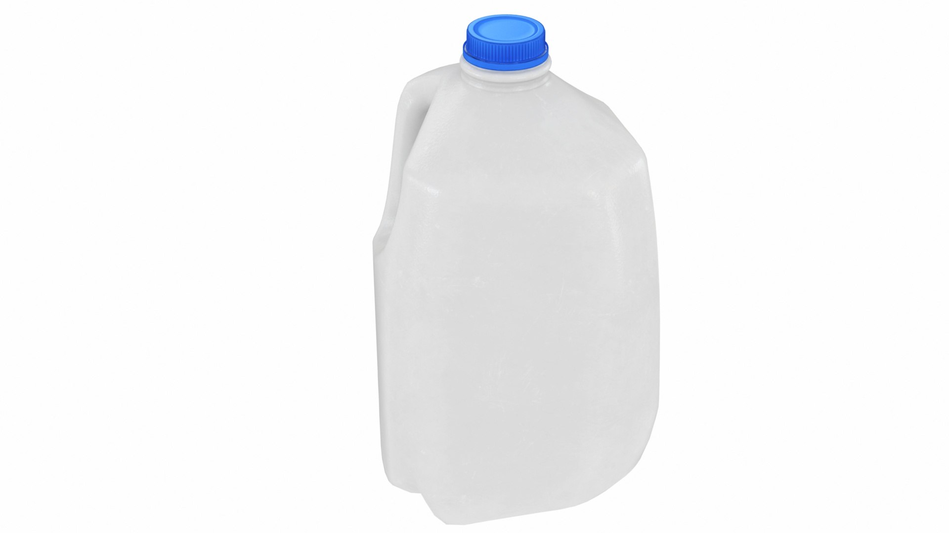 3D Plastic Milk Carton Gallon - TurboSquid 2044048