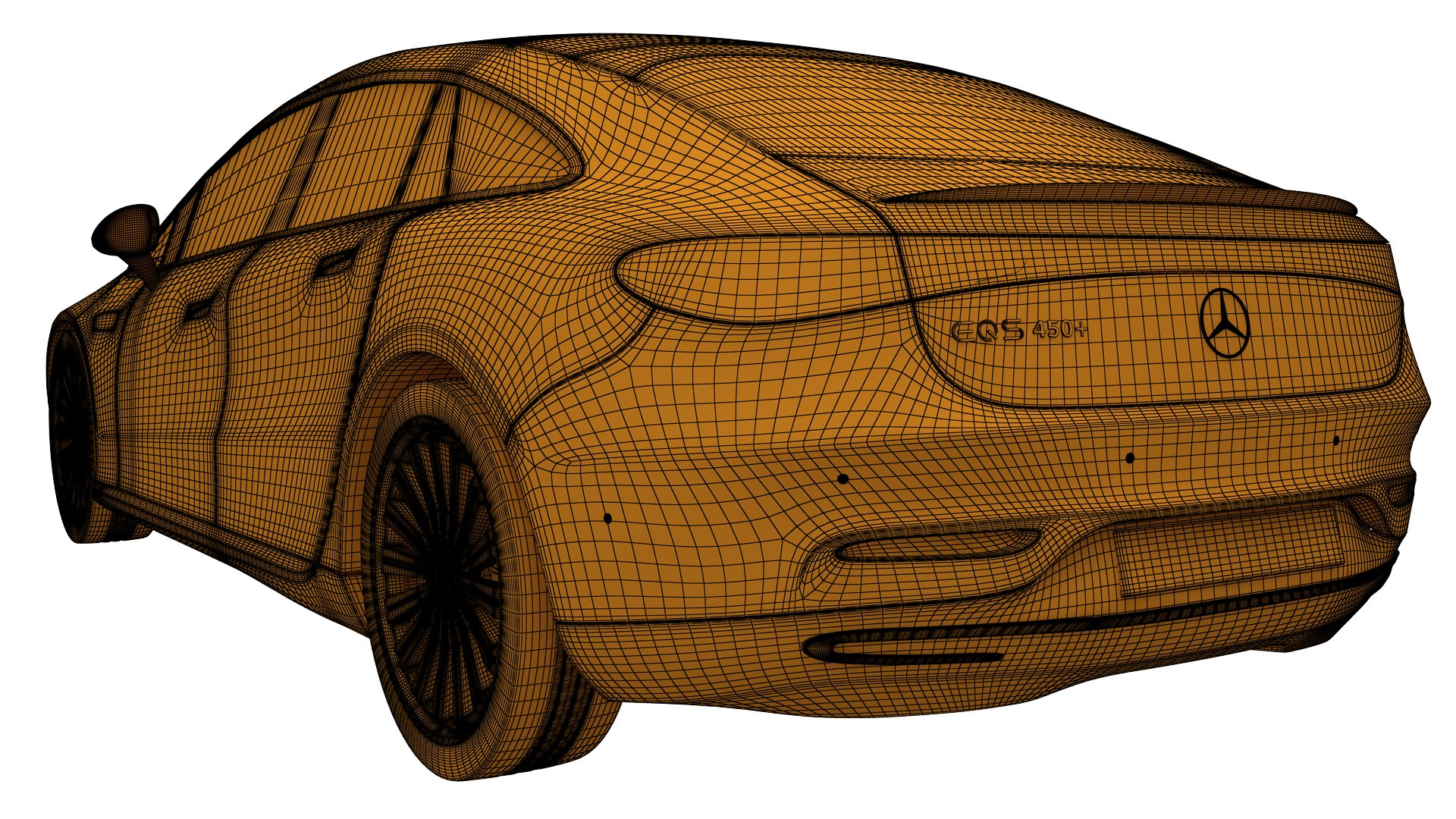 Mercedes Benz EQS 450 2021 3D Model - TurboSquid 1994091