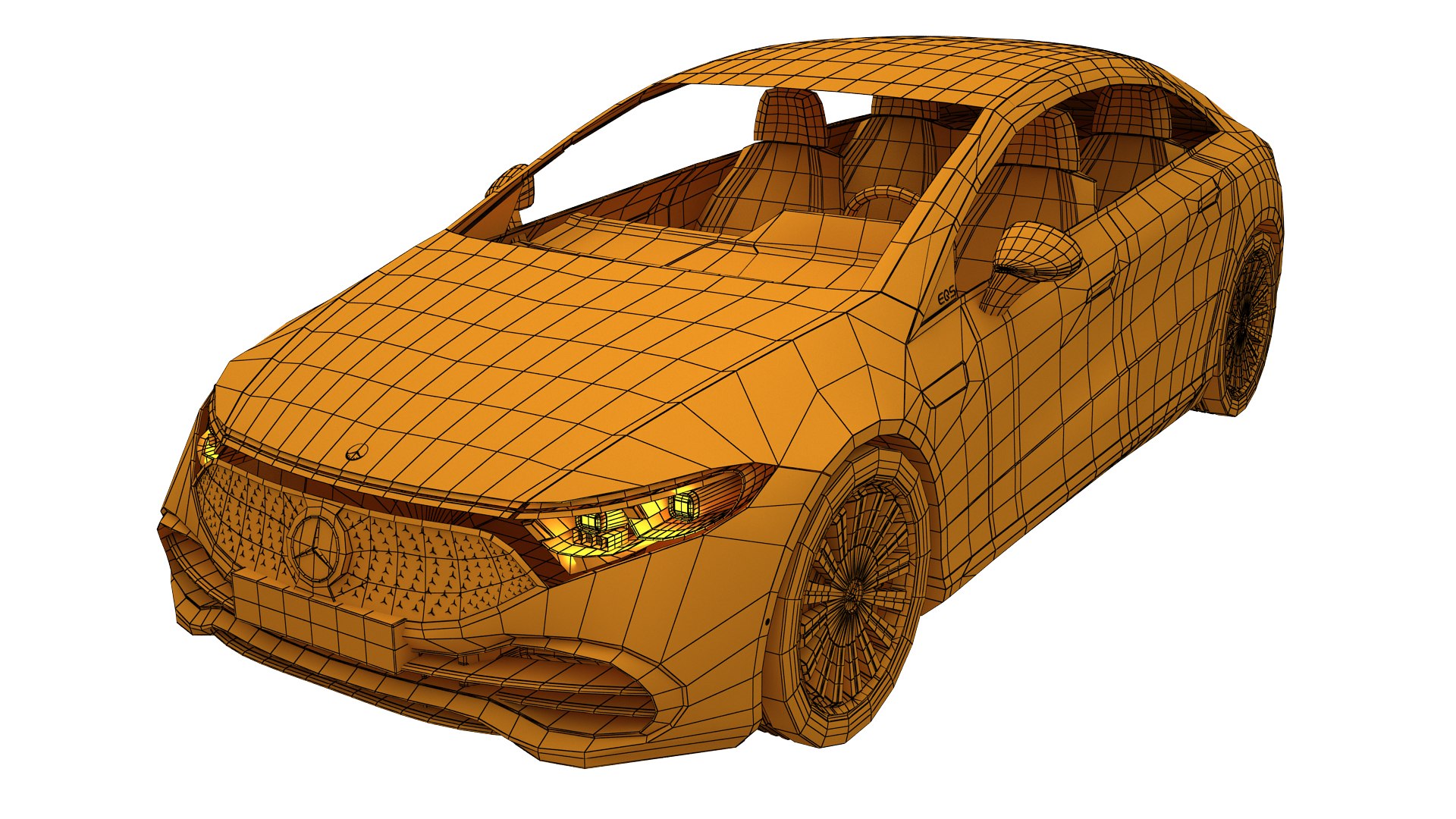 Mercedes Benz EQS 450 2021 3D Model - TurboSquid 1994091