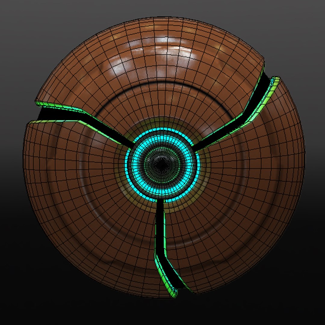 Metroid Morph Ball 3d Max