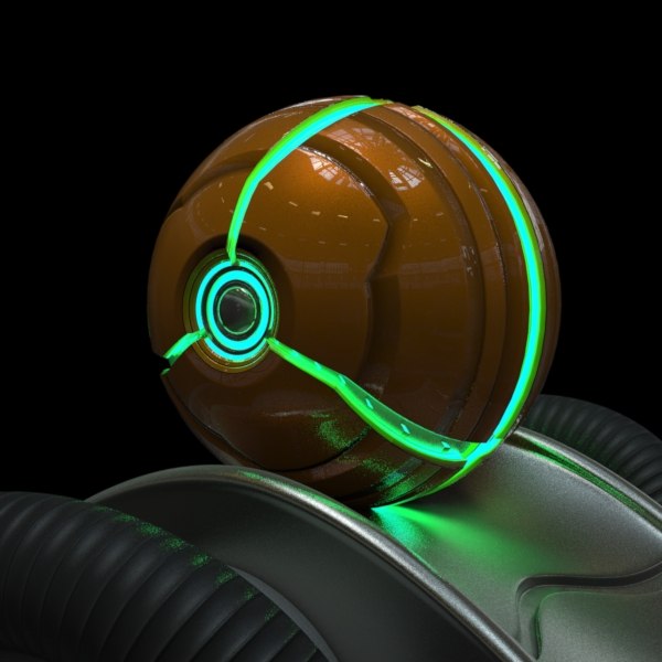 metroid morph ball 3d max