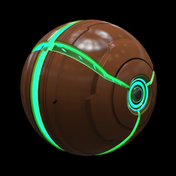 metroid morph ball 3d max