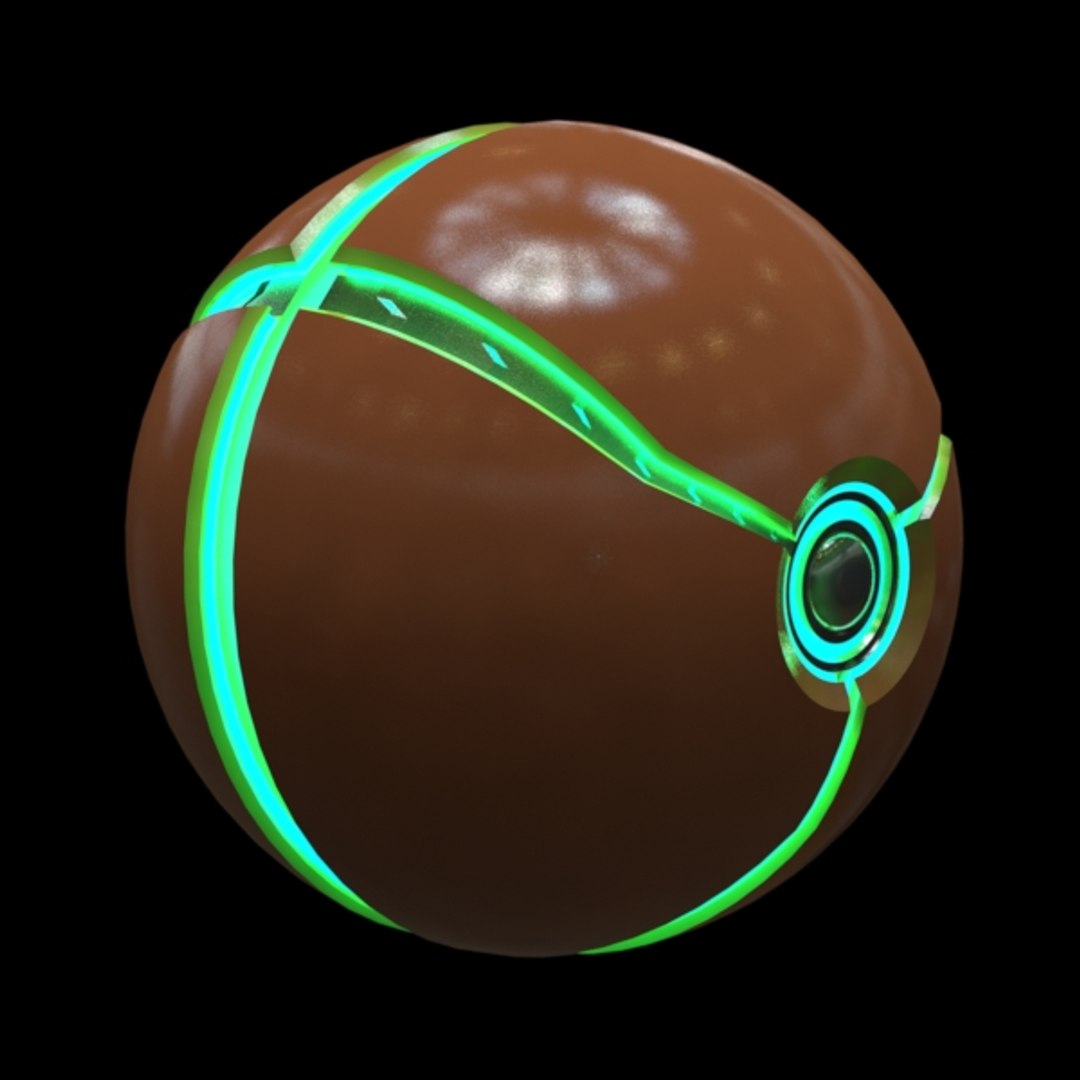 Metroid Morph Ball 3d Max