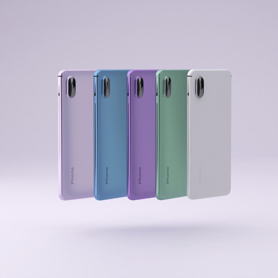 3D Realistic Mobile Phone Models - TurboSquid 2311415