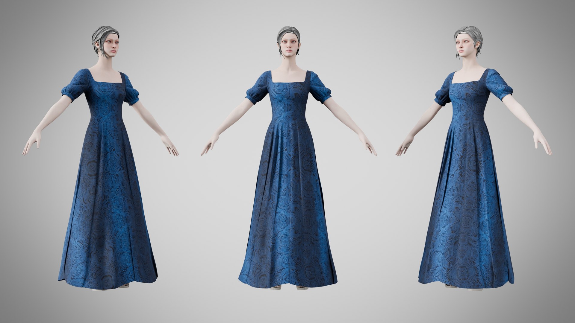 Dress 27 Digital Horizon Weave 3D Model - TurboSquid 2483133