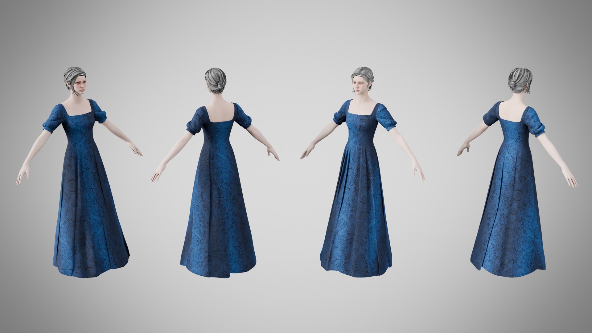 Dress 27 Digital Horizon Weave 3D Model - TurboSquid 2483133