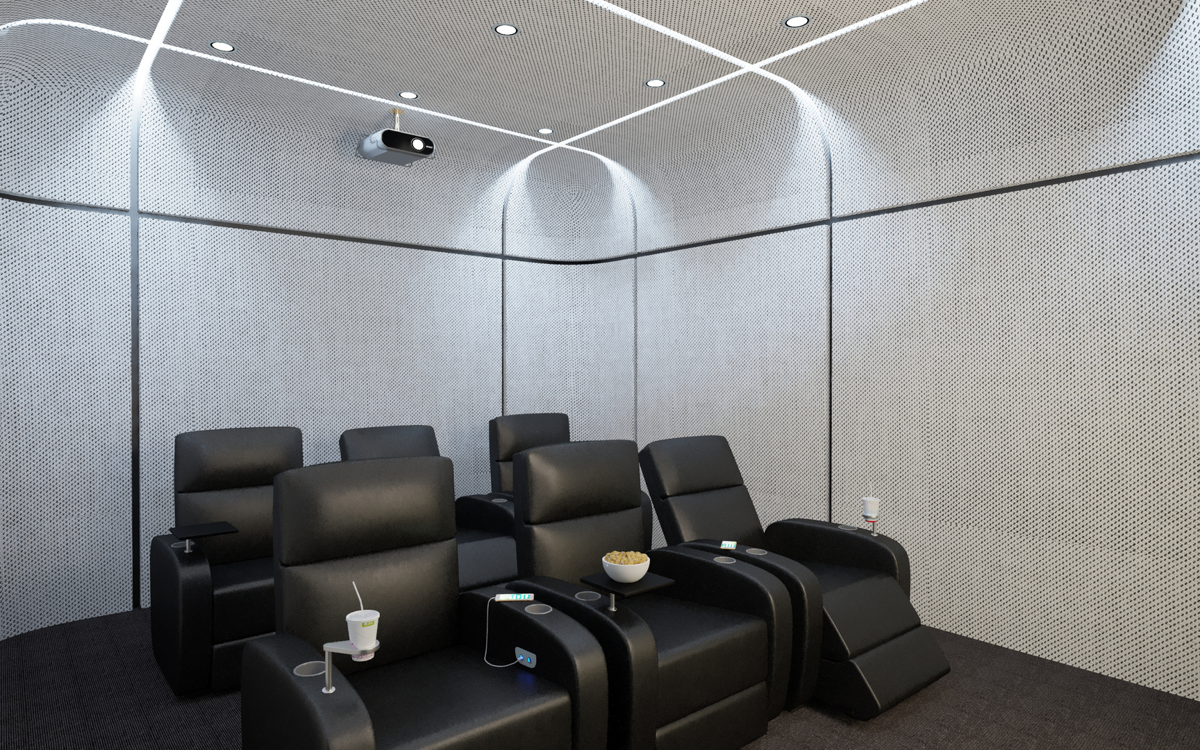 modelo 3d Colección de diseño de cine en casa 10 - TurboSquid 1709890