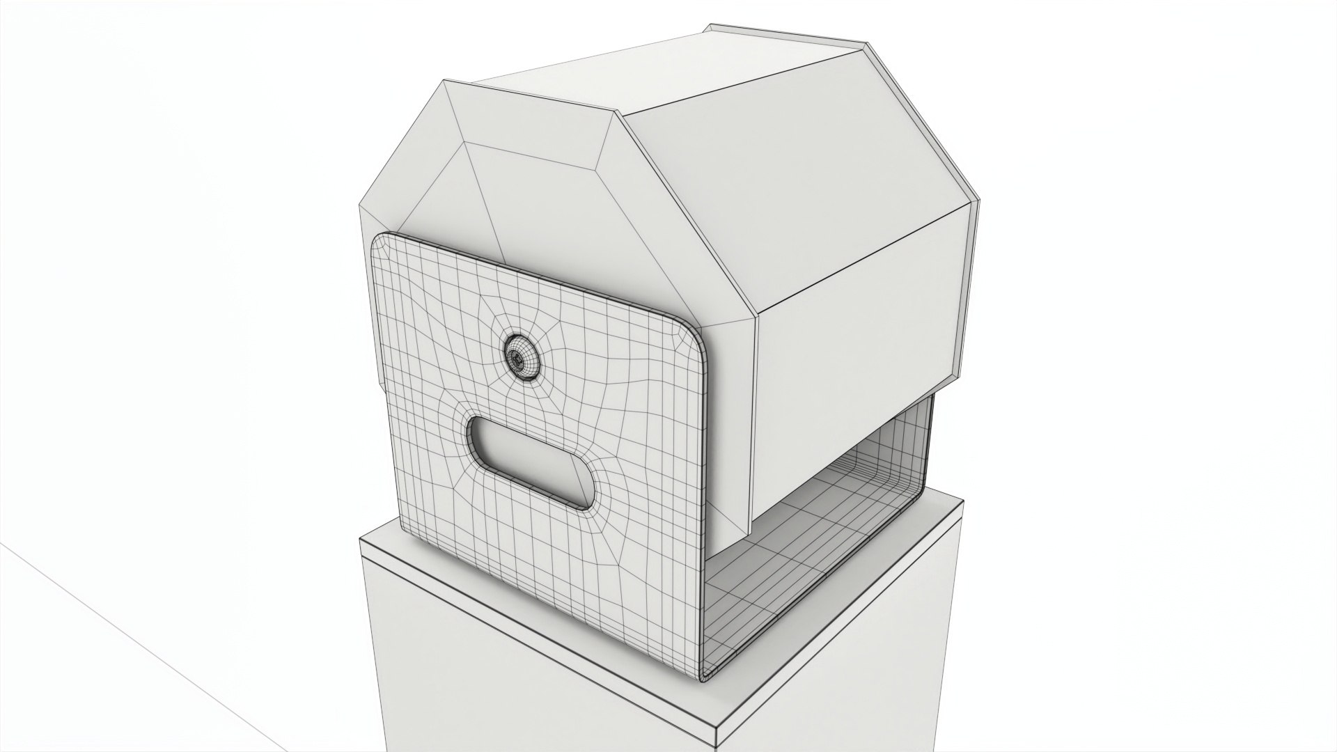 Raffle Drum Floor Standing 3D Model - TurboSquid 2225095