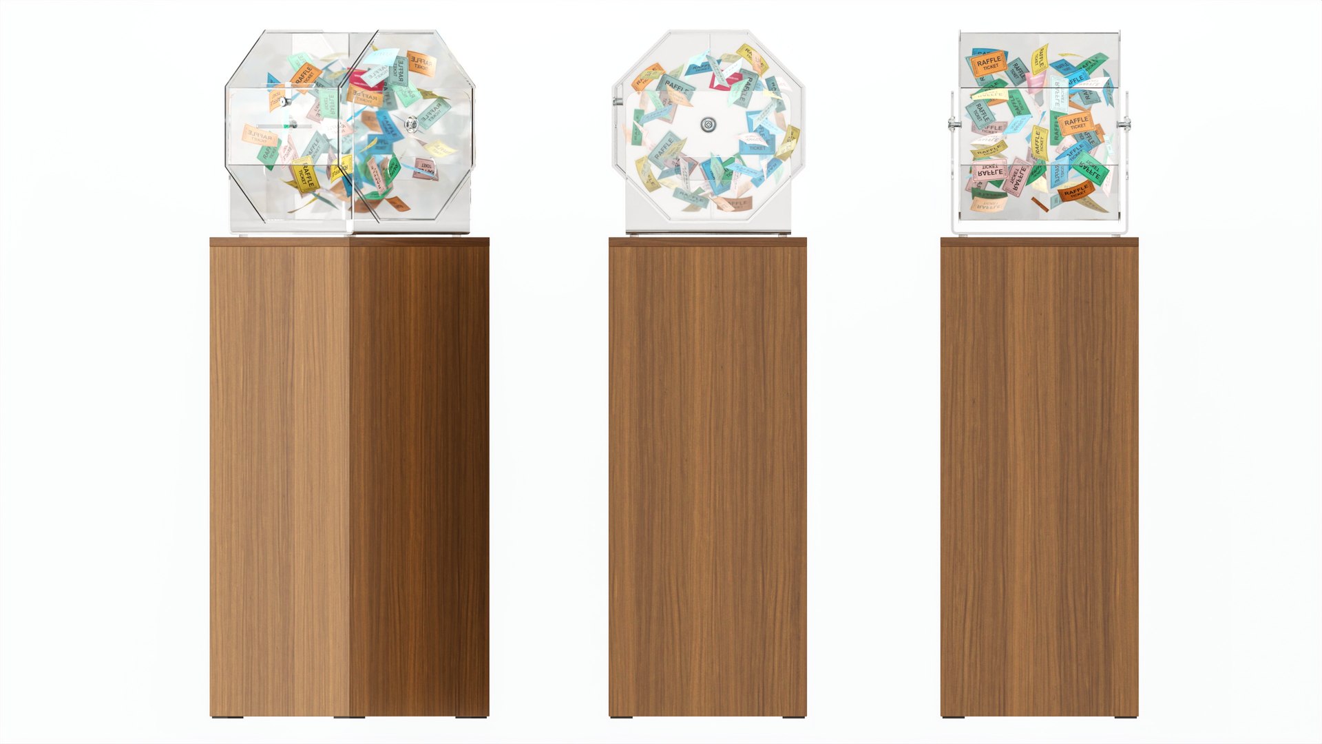 Raffle Drum Floor Standing 3D Model - TurboSquid 2225095