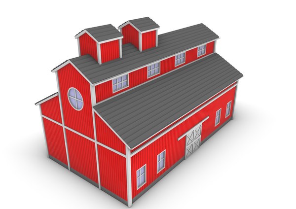 3D barn model - TurboSquid 1691247