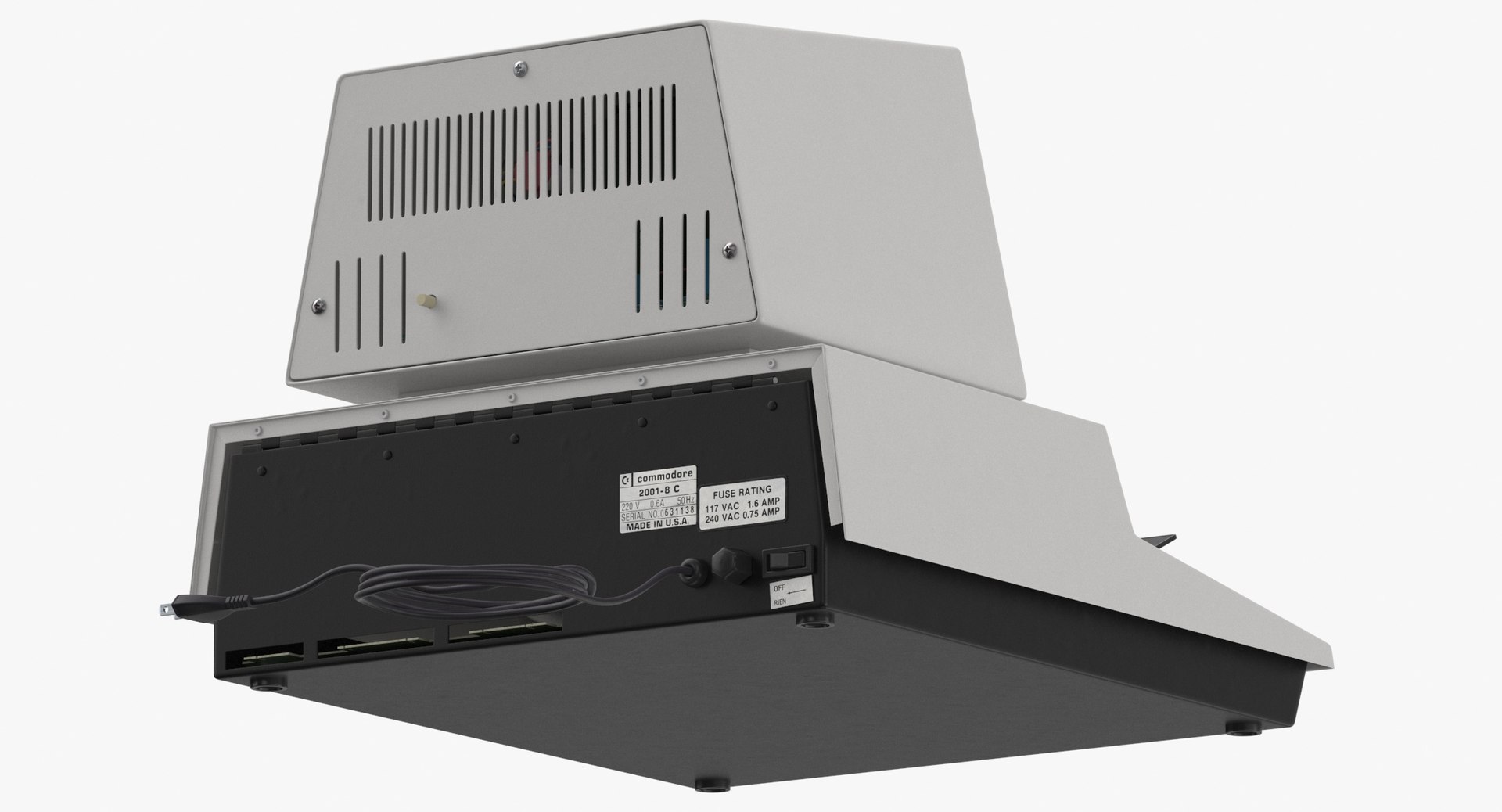 3D comodore pet 2001 - TurboSquid 1514850