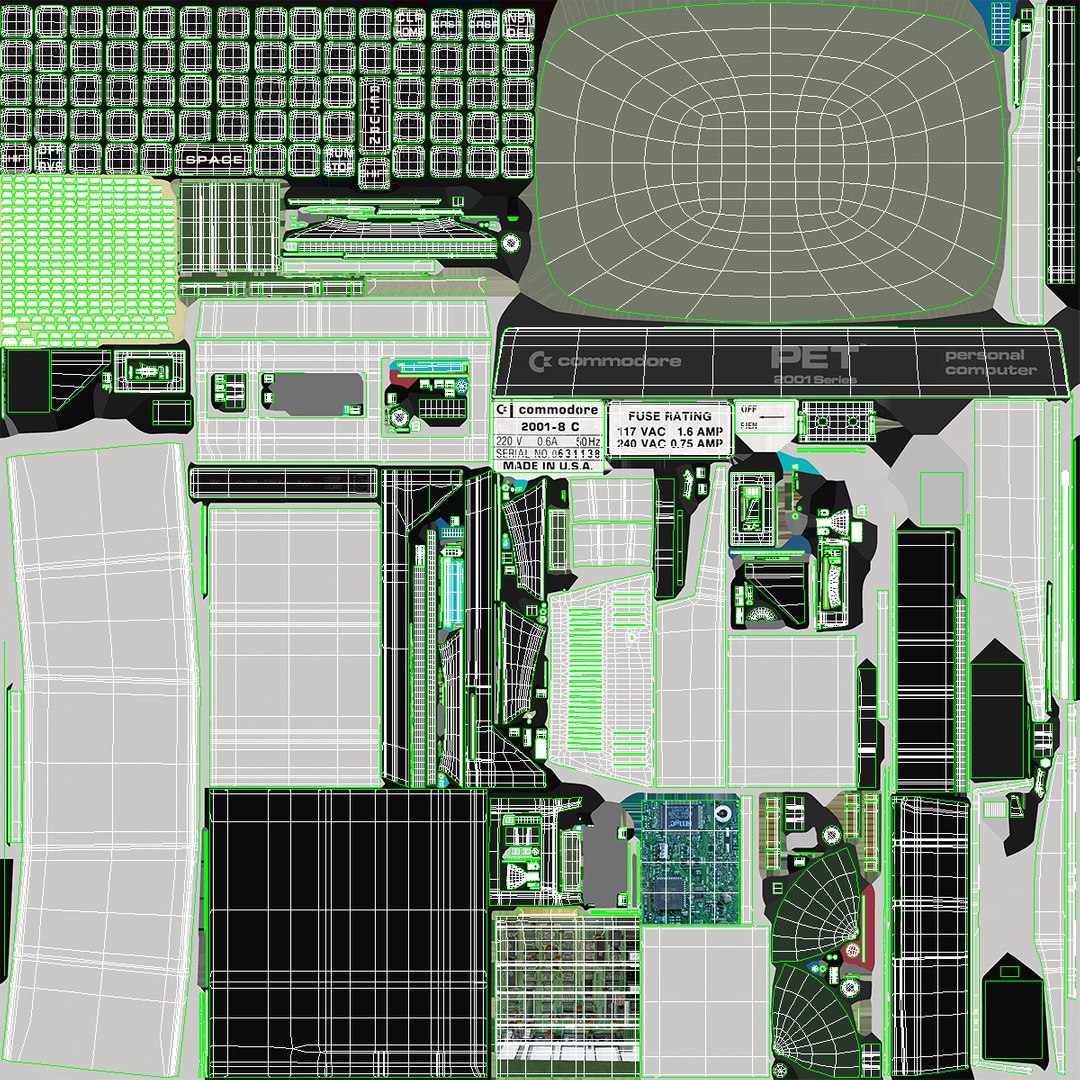 3D comodore pet 2001 - TurboSquid 1514850