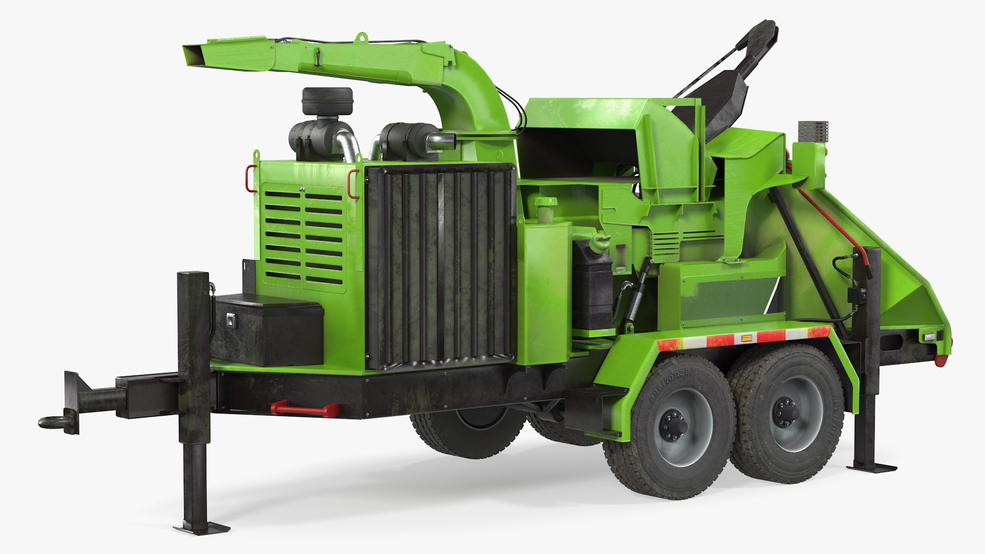 Mobile Wood Grinder 3D Model - TurboSquid 1625182