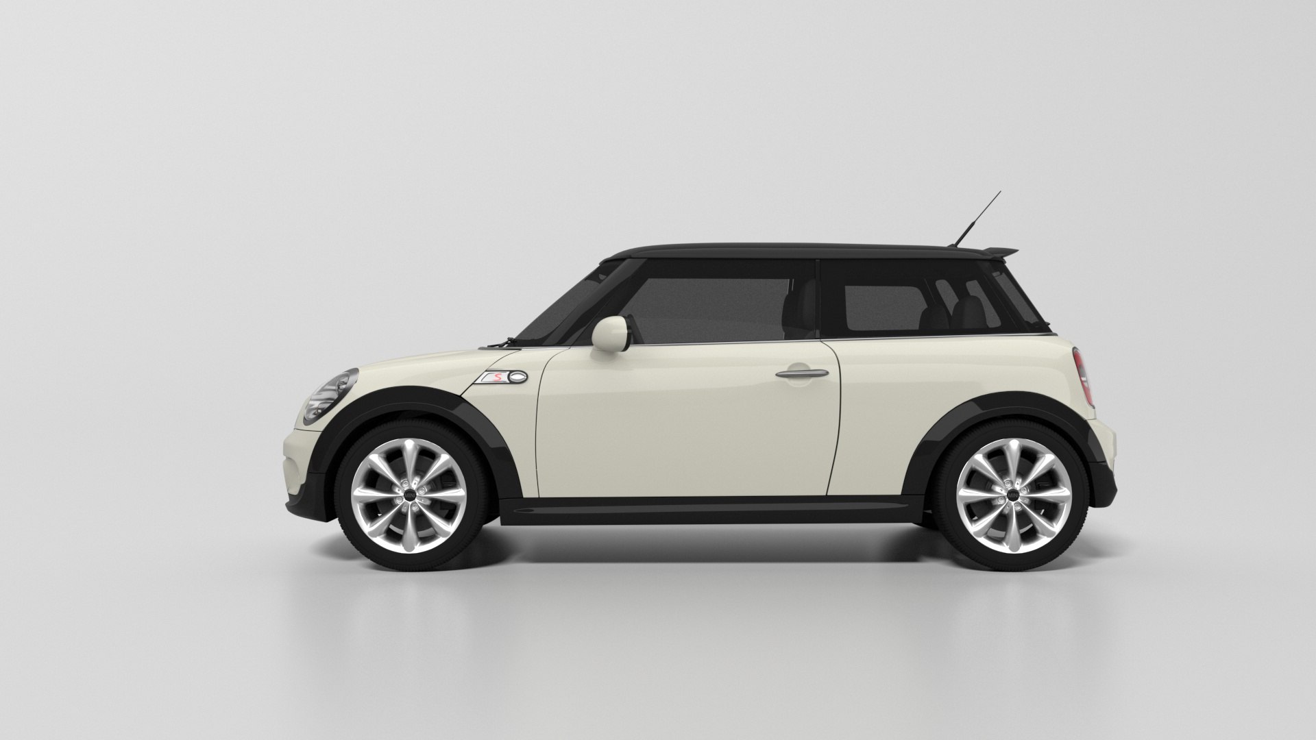 3D Model Mini Cooper S Hardtop - TurboSquid 2364913