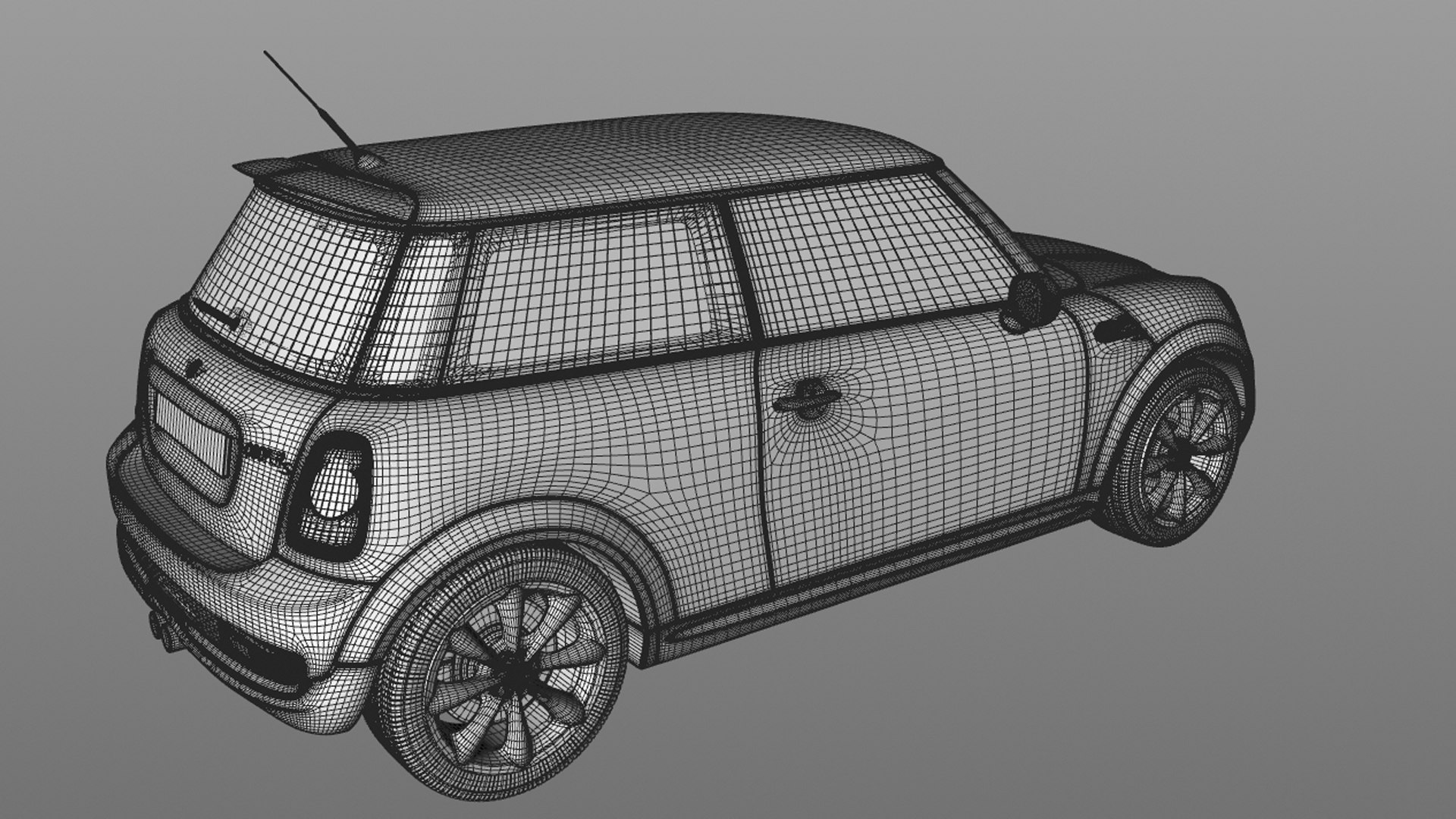 3D Model Mini Cooper S Hardtop - TurboSquid 2364913