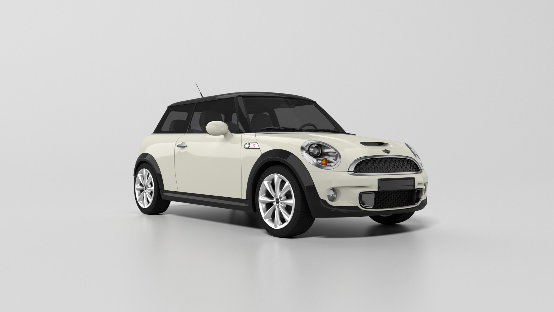 3D Model Mini Cooper S Hardtop - TurboSquid 2364913