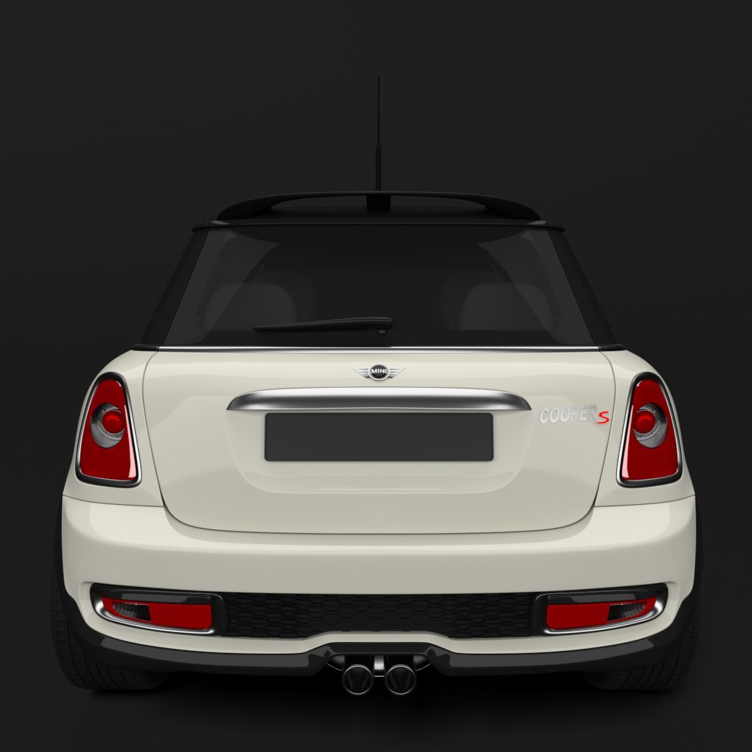 3D Model Mini Cooper S Hardtop - TurboSquid 2364913