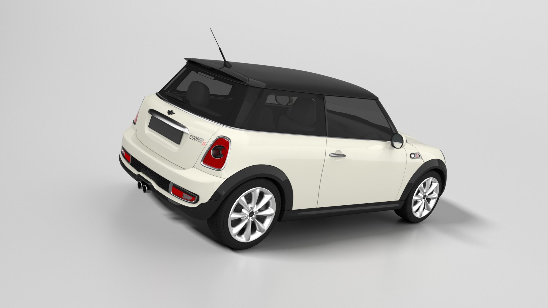 3D Model Mini Cooper S Hardtop - TurboSquid 2364913