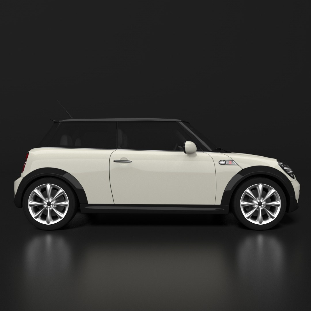 3D Model Mini Cooper S Hardtop - TurboSquid 2364913