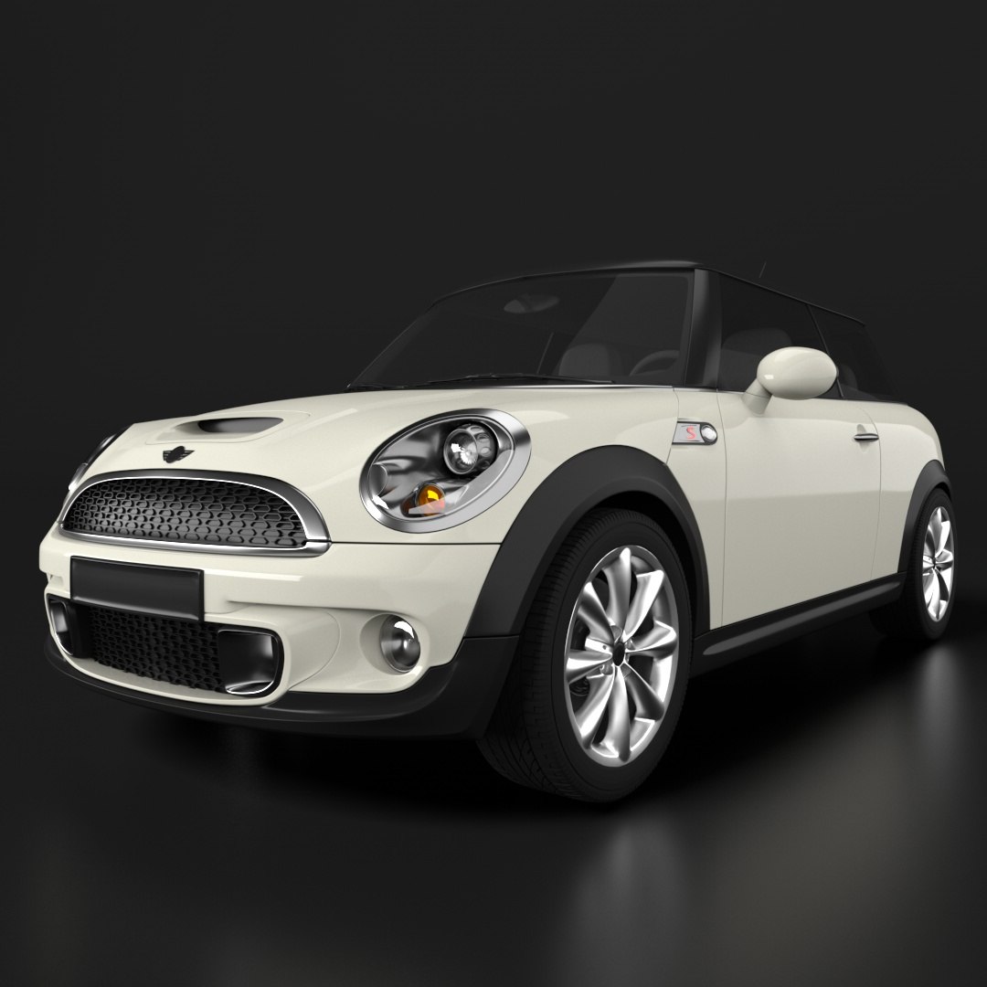 3D Model Mini Cooper S Hardtop - TurboSquid 2364913