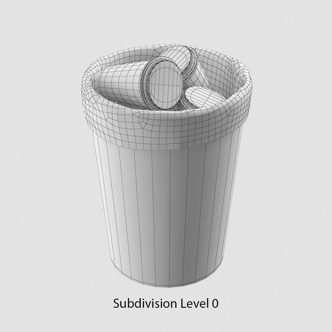 3D Realistic Bin Model - TurboSquid 1209499