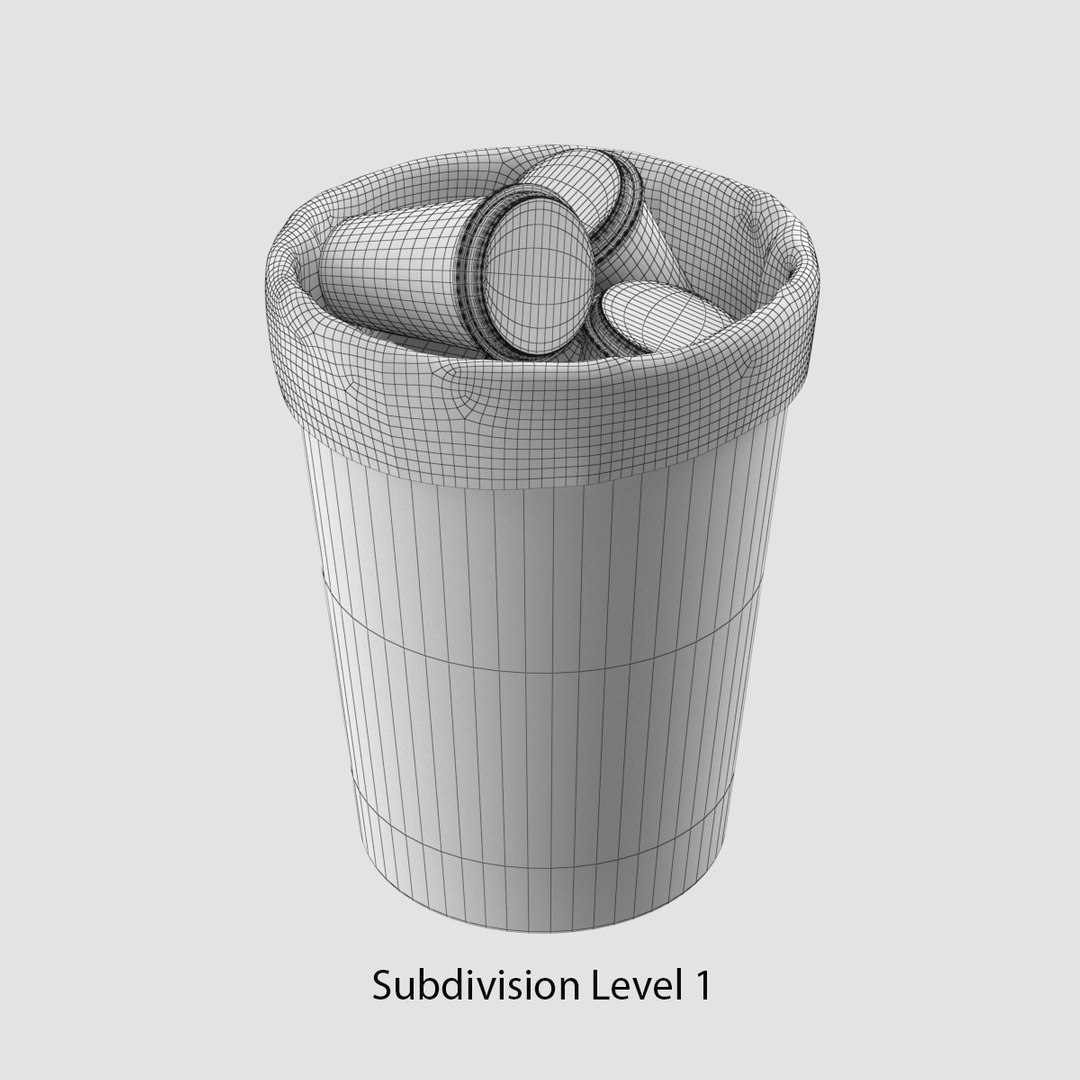 3D Realistic Bin Model - TurboSquid 1209499