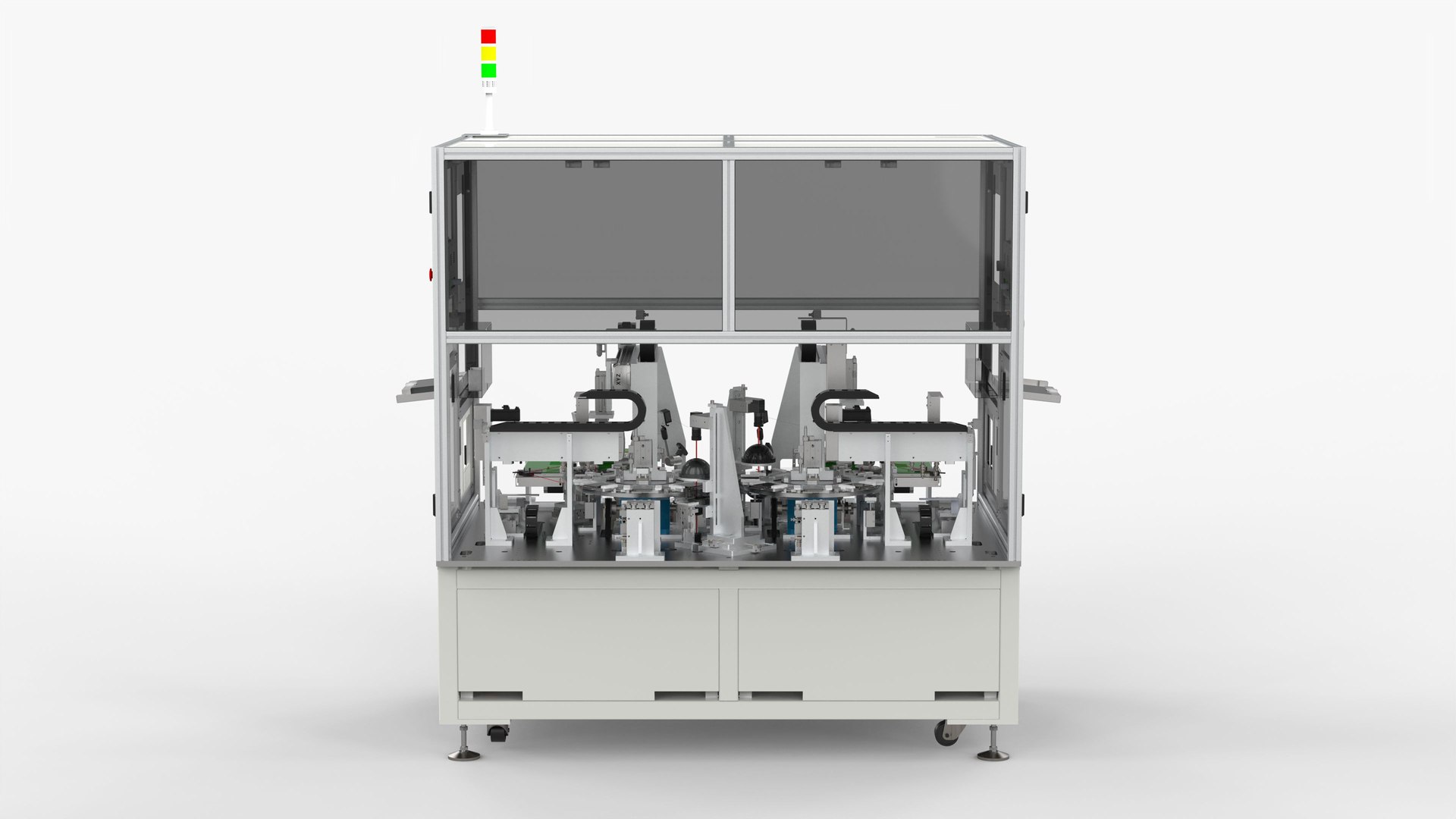 3D Model Automatic Double Station Solder Joint Inspection Equipment ...