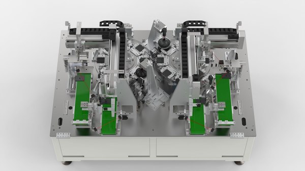 3D model Automatic Double Station Solder Joint Inspection Equipment ...