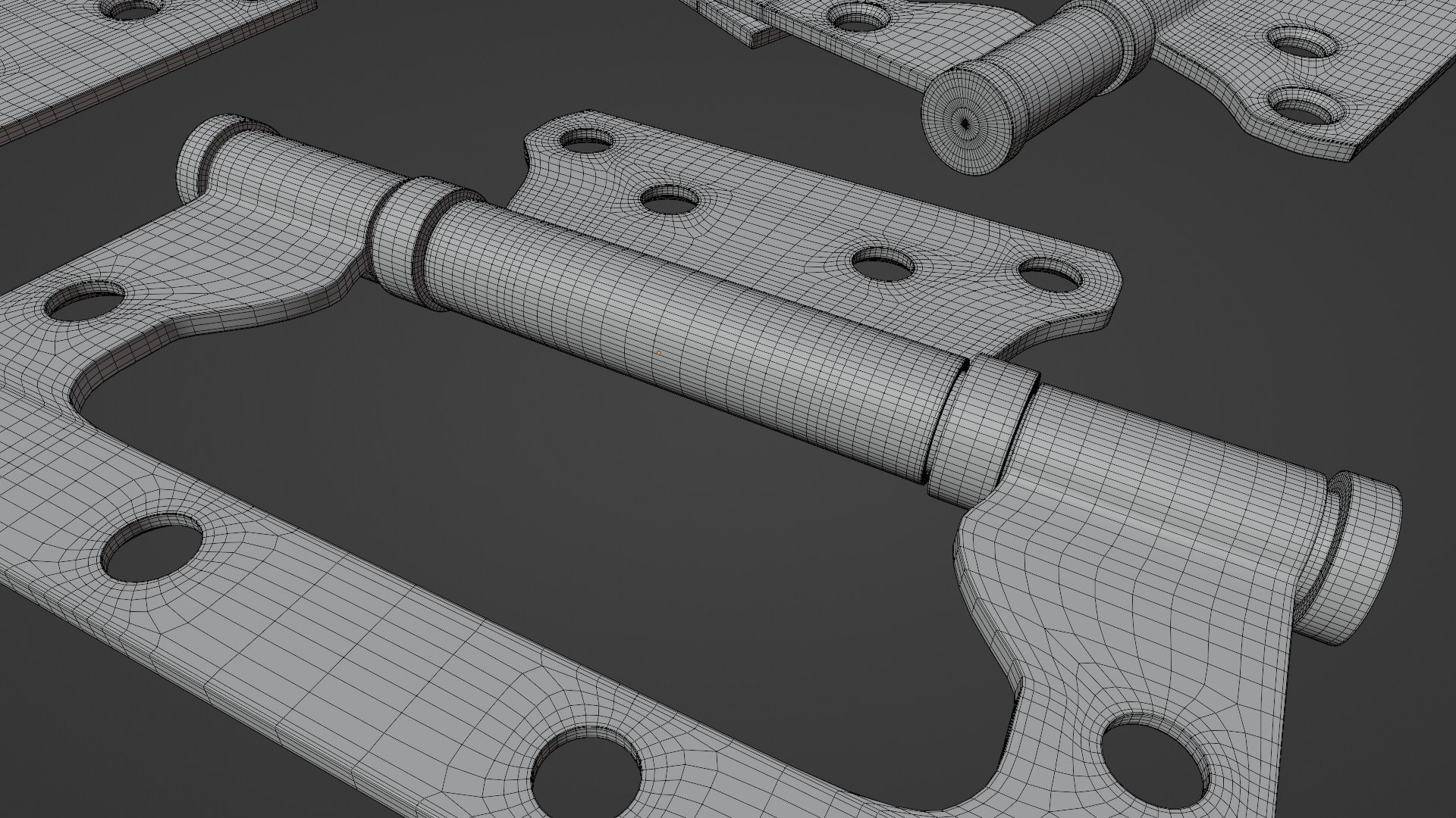3D Door Hinge Model - TurboSquid 1956464