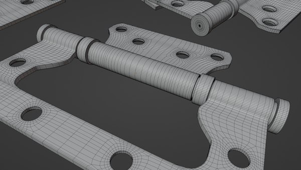 3D Door hinge model - TurboSquid 1956464