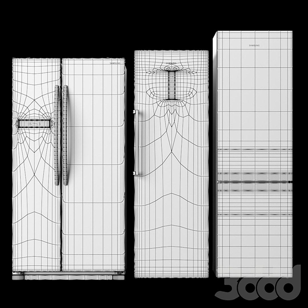 3D Freezer Refrigerator - TurboSquid 1664068