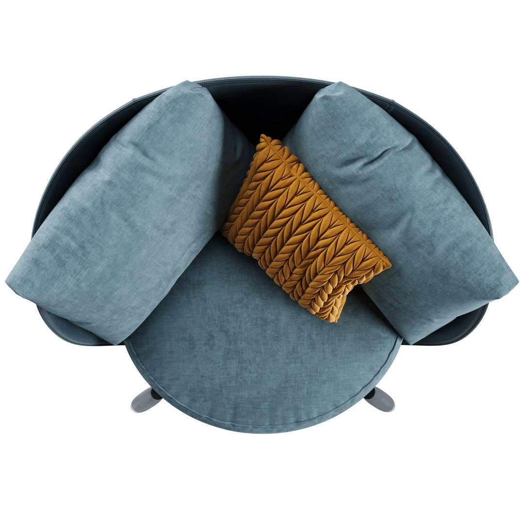 3D Model Flexform Eri Armchair - TurboSquid 2277088