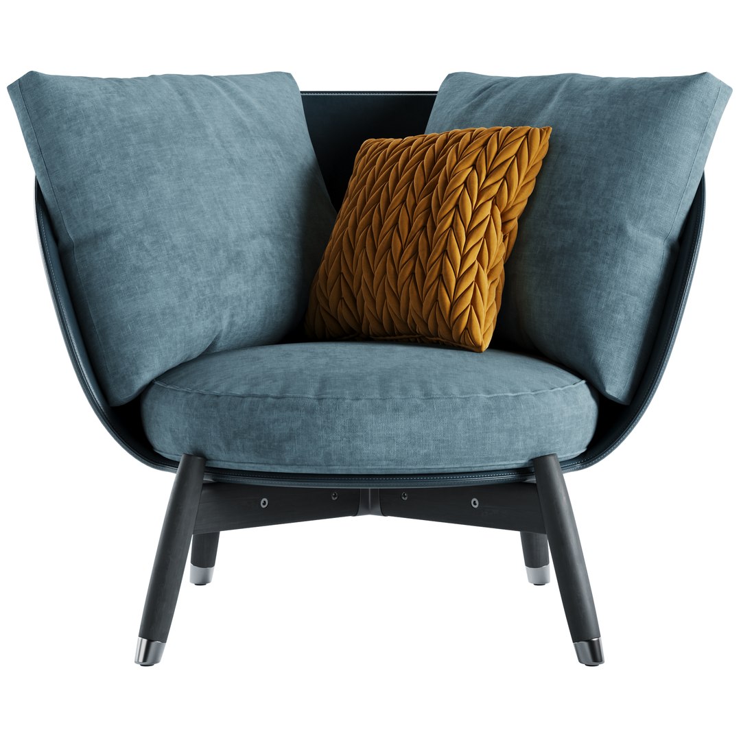 3D Model Flexform Eri Armchair - TurboSquid 2277088