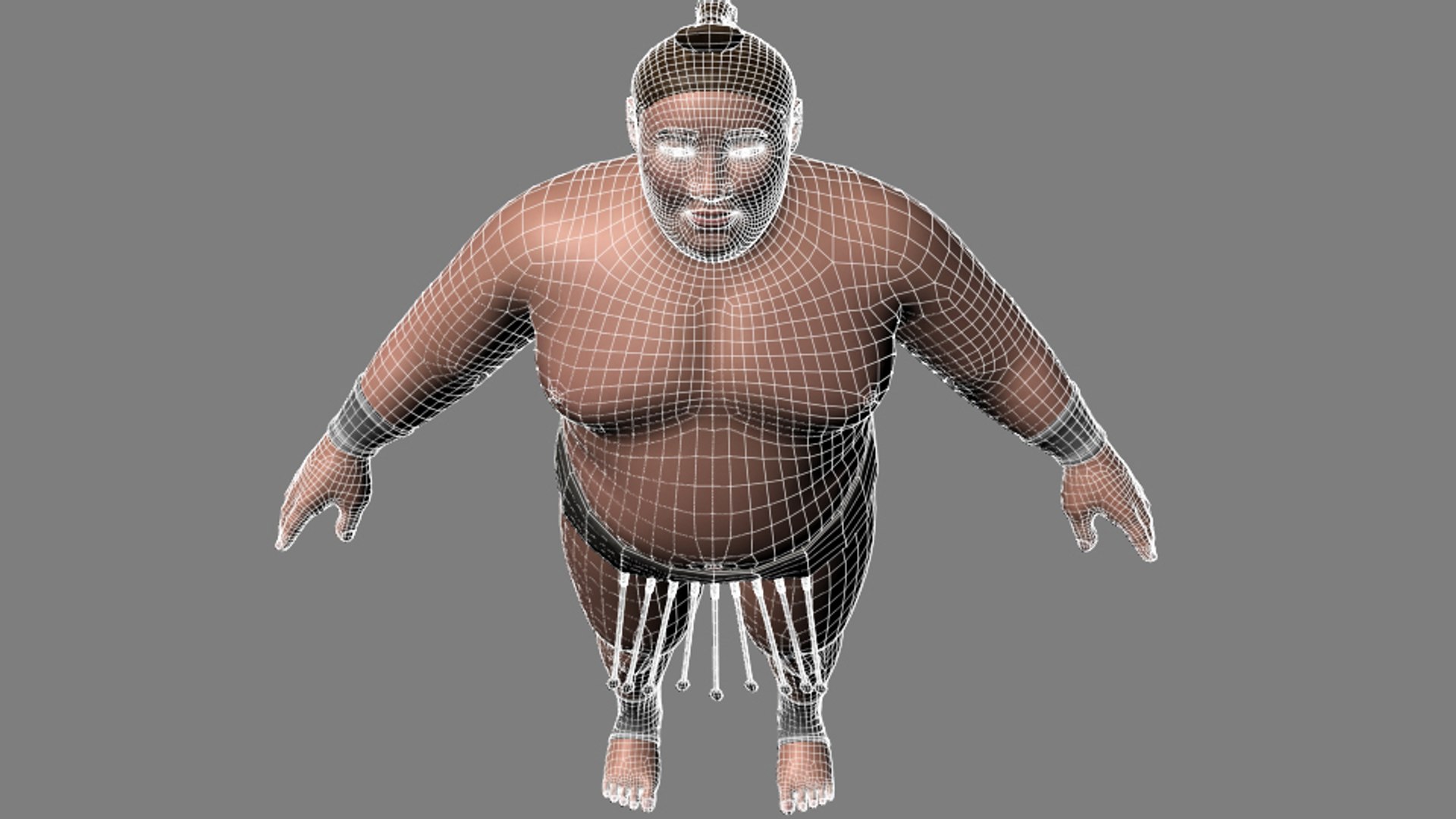 3d Sumo Wrestler