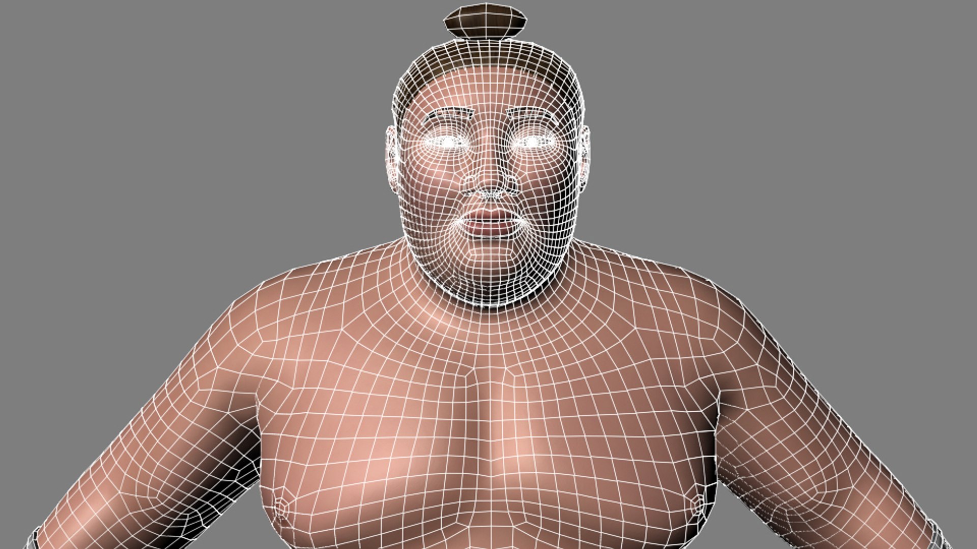 3d Sumo Wrestler
