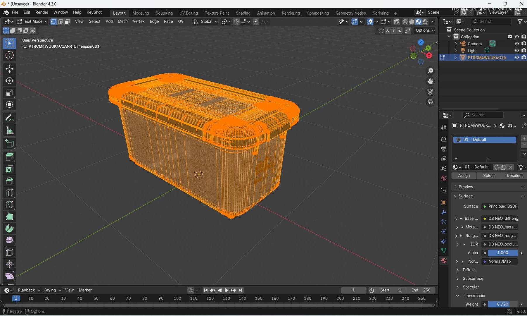 Dry Box NEO 3D Model - TurboSquid 2325897