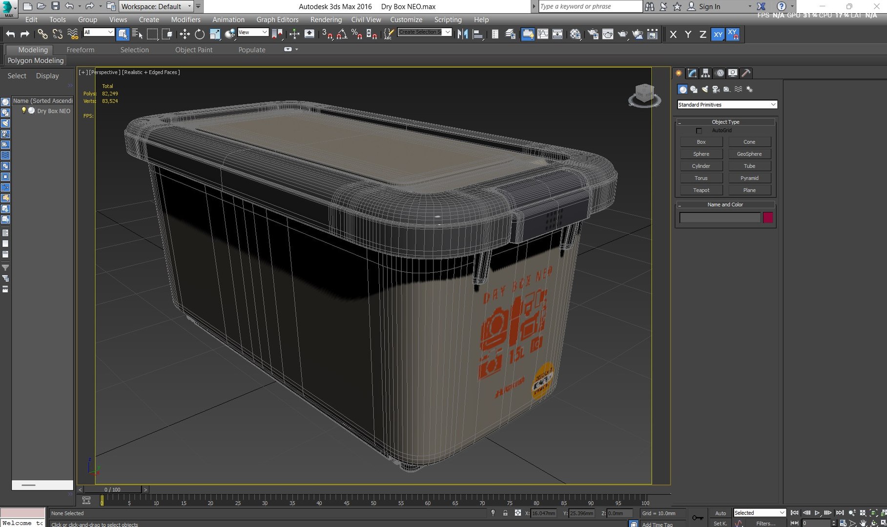 Dry Box NEO 3D Model - TurboSquid 2325897