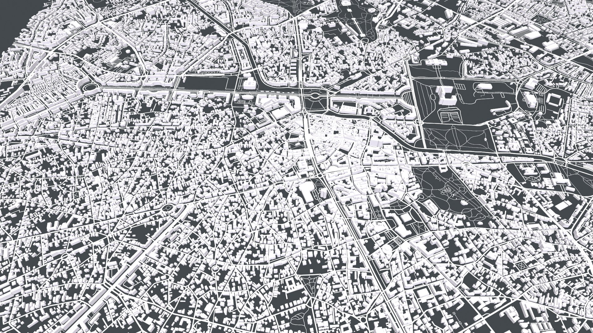 3D Cityscape Bucharest Romania - TurboSquid 1747072